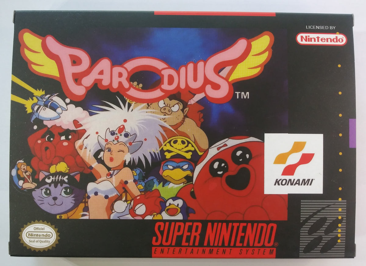 Parodius Deluxe Boxed English Translation – Retro Shopping Cart