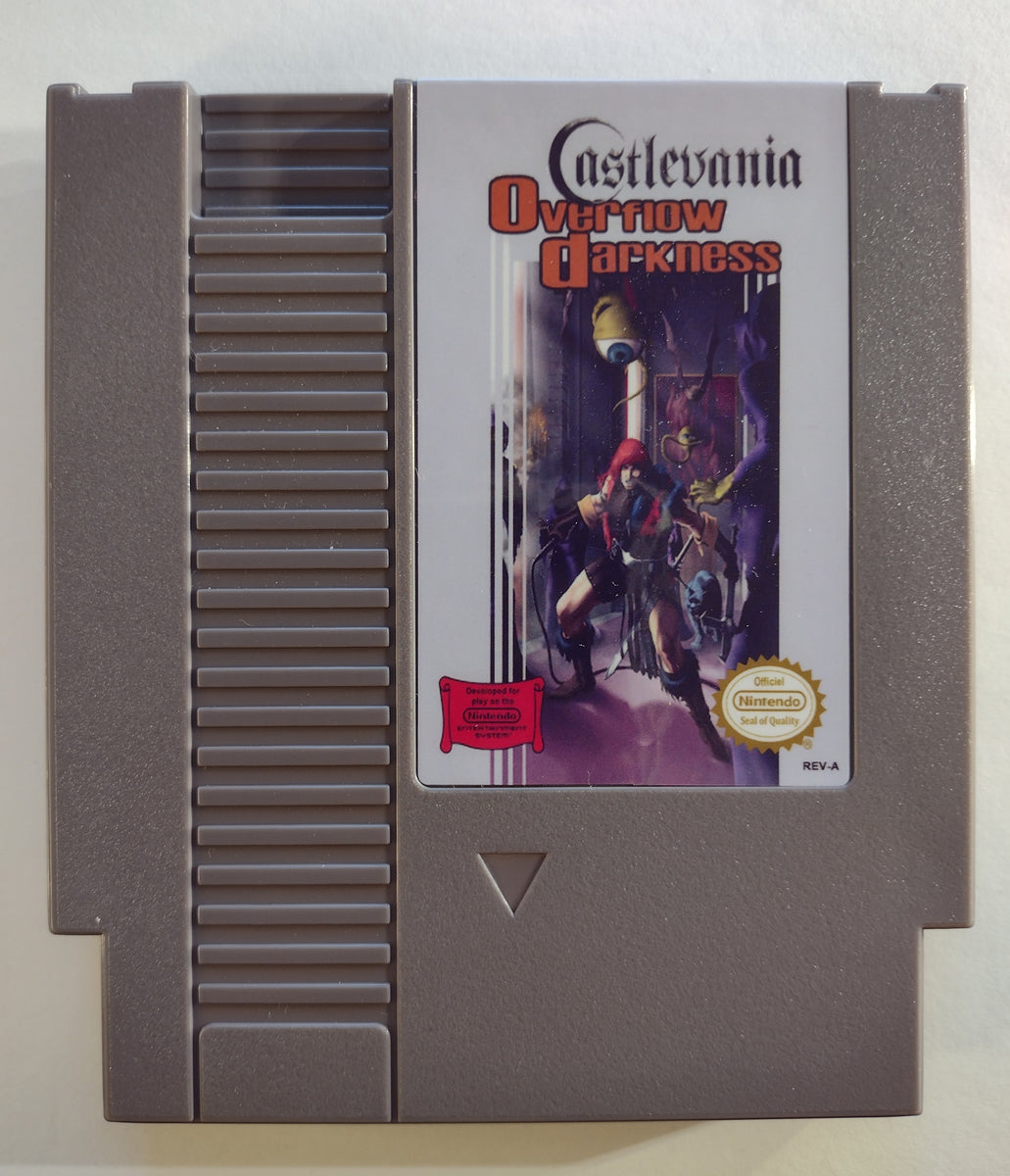Castlevania Overflow Darkness Homebrew – Retro Shopping Cart