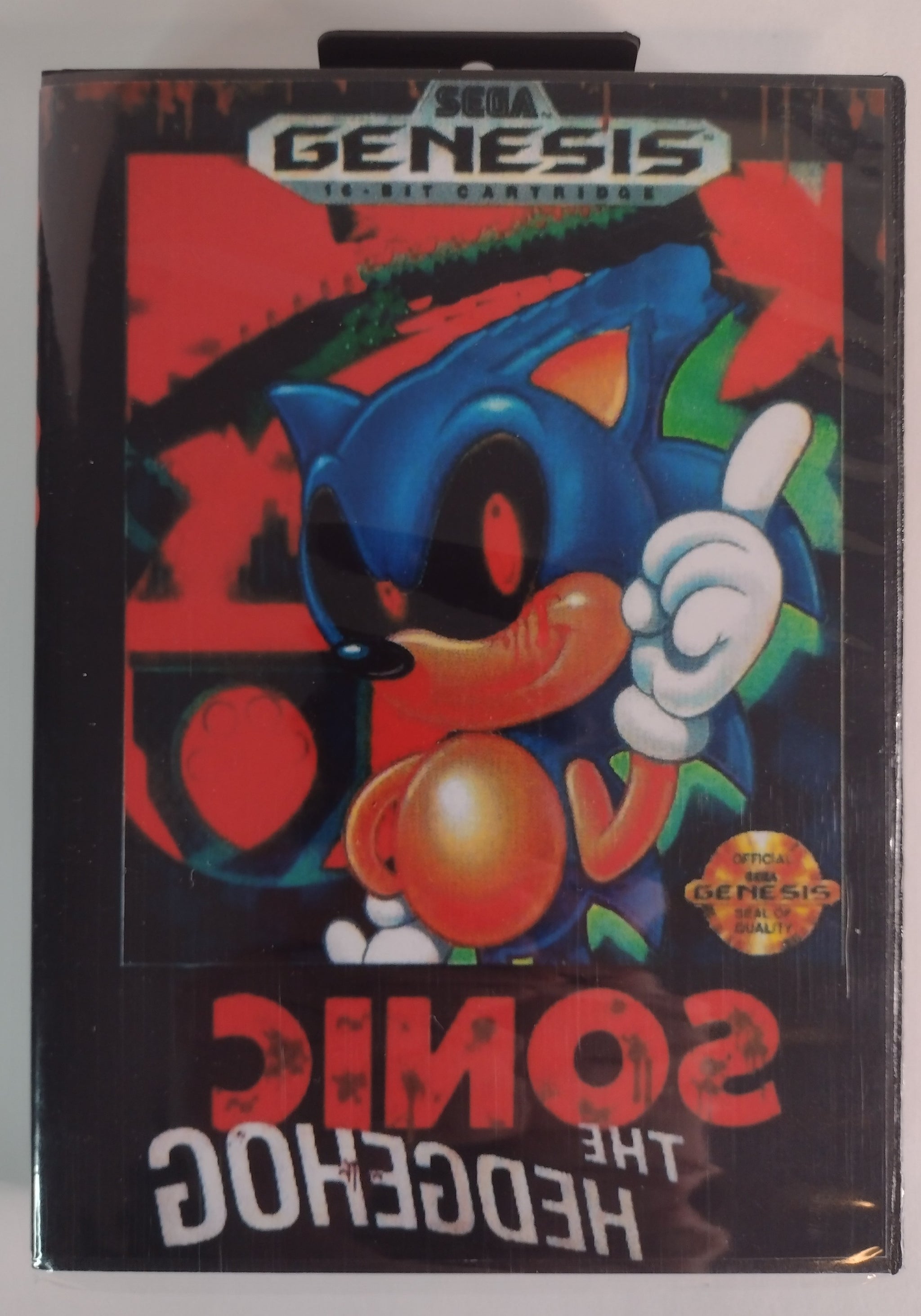 Sonic EXE Boxed Homebrew – Retro Shopping Cart